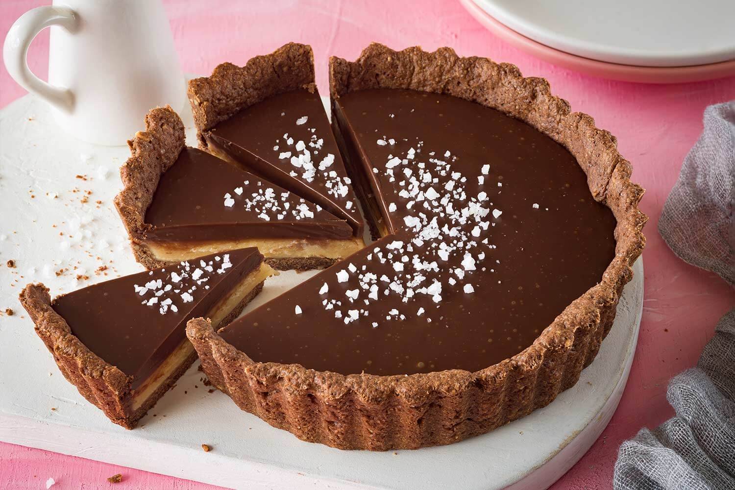 Tarta de chocolate y caramelo con sal - Revista Maxi Online